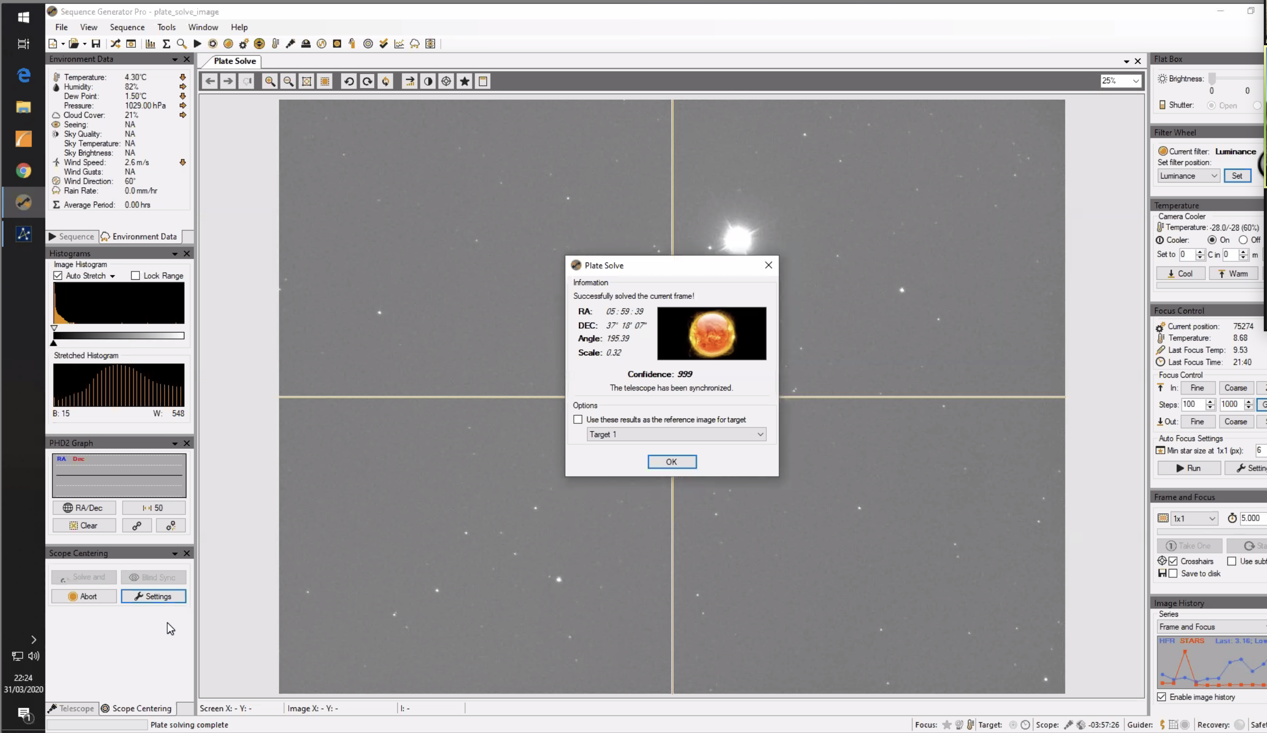 Solve&Sync – IMT3b Observatory