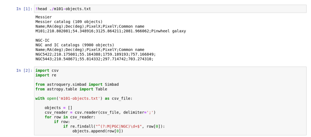 Using Astropy/Python/Juypter – IMT3b Observatory Using Astropy/Python/Juypter – IMT3b Observatory