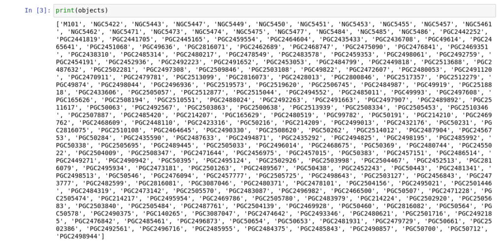 Using Astropy/Python/Juypter – IMT3b Observatory Using Astropy/Python/Juypter – IMT3b Observatory